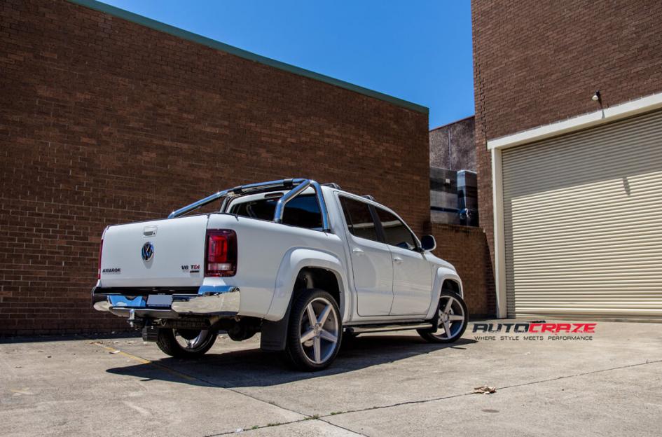 VOLKSWAGEN AMAROK BARON SILVER MACHINED FACE 1511760451 | Car gallery ...