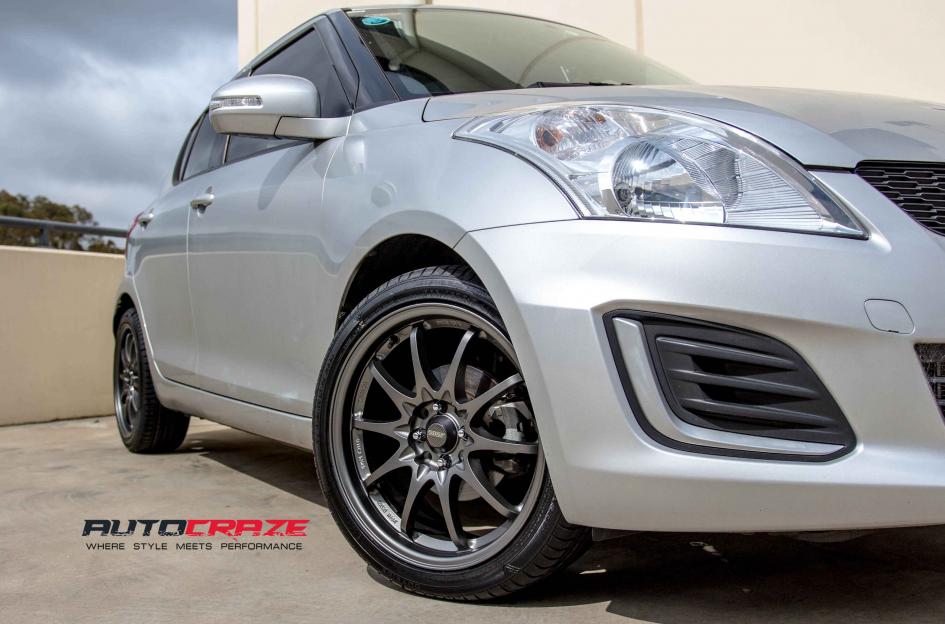 SUZUKI SWIFT ROTATE GUN METALLIC MATTE | Car gallery|- Auto Craze