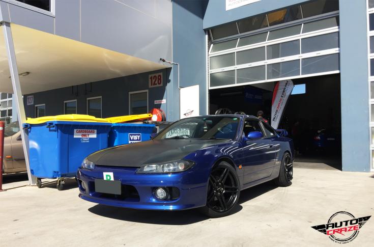 NISSAN 200SX S15 CC03R MATTE BLACK | Car gallery|- Auto Craze